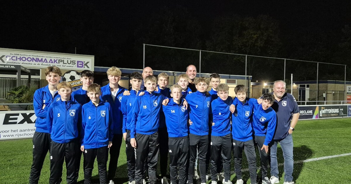 OBW JO16-1 kampioen en jubileum van schuttersvereniging Aerdt ...