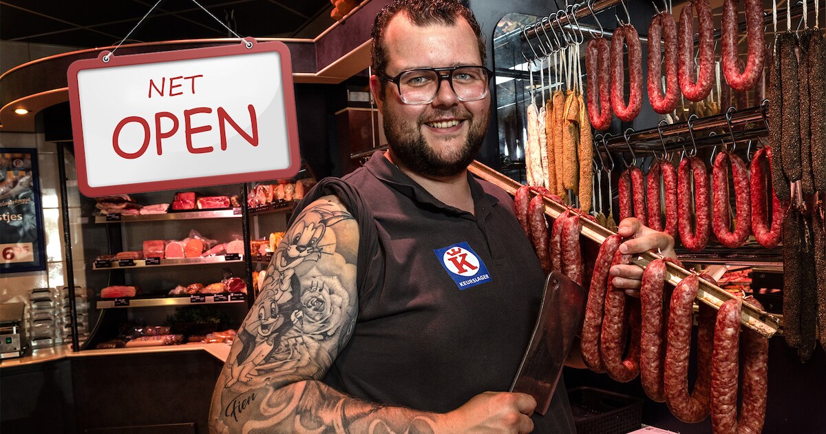 Jeremy (30) opent een slagerij in een tijd waarin vlees eten ter ...