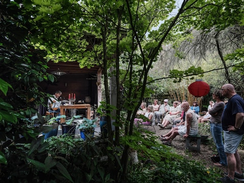 Muziek in de Tuin Westervoort met een buitenbeentje en een troubadour ...