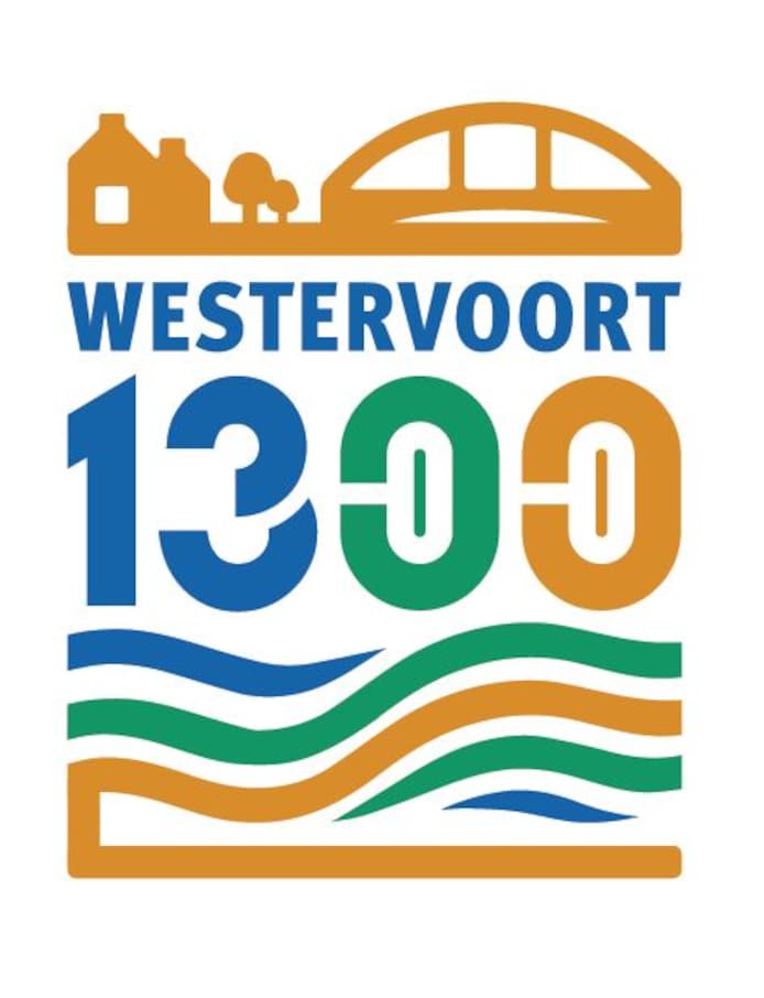 Dit is het logo waarmee Westervoort volgend jaar zijn 1300-jarig ...