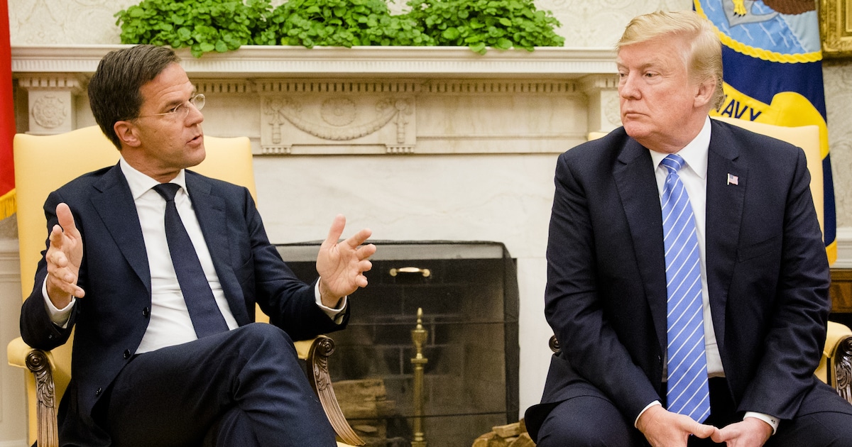 Lastige klus voor Rutte, die vandaag met Trump spreekt: 'Hij zit in een ...