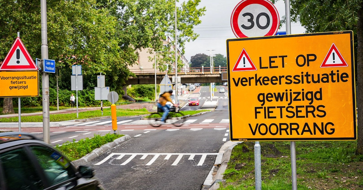Nieuw fietspad van 1,4 miljoen euro bezorgt Arnhem nu al hoofdpijn: ‘Je ...