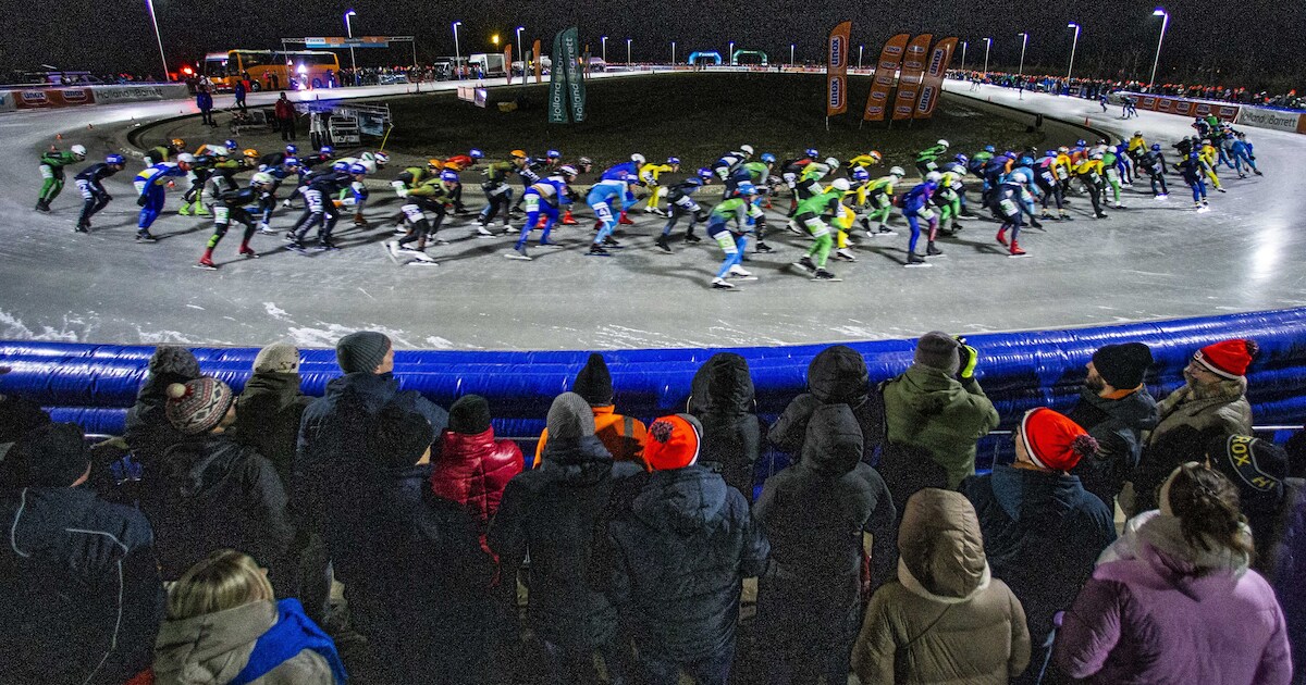 Mooie stunt van Winterswijk, die schaatsmarathon | Winterswijk | De ...
