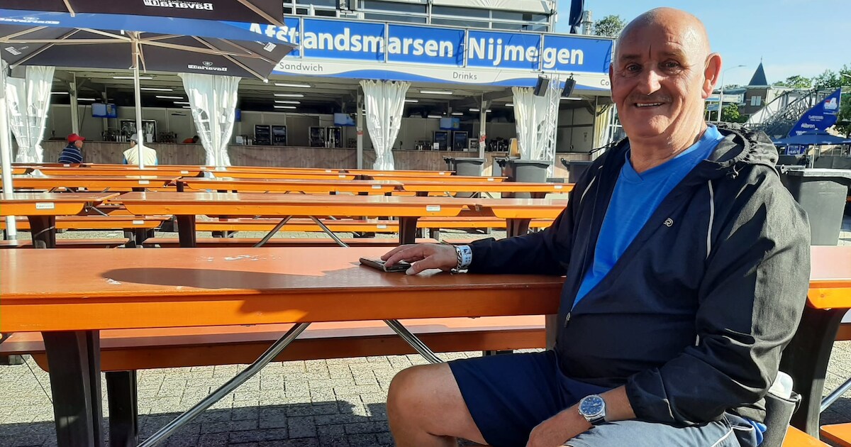 Bertus (72) is de eerste uitvaller: hij haalde nog net de Waalbrug ...