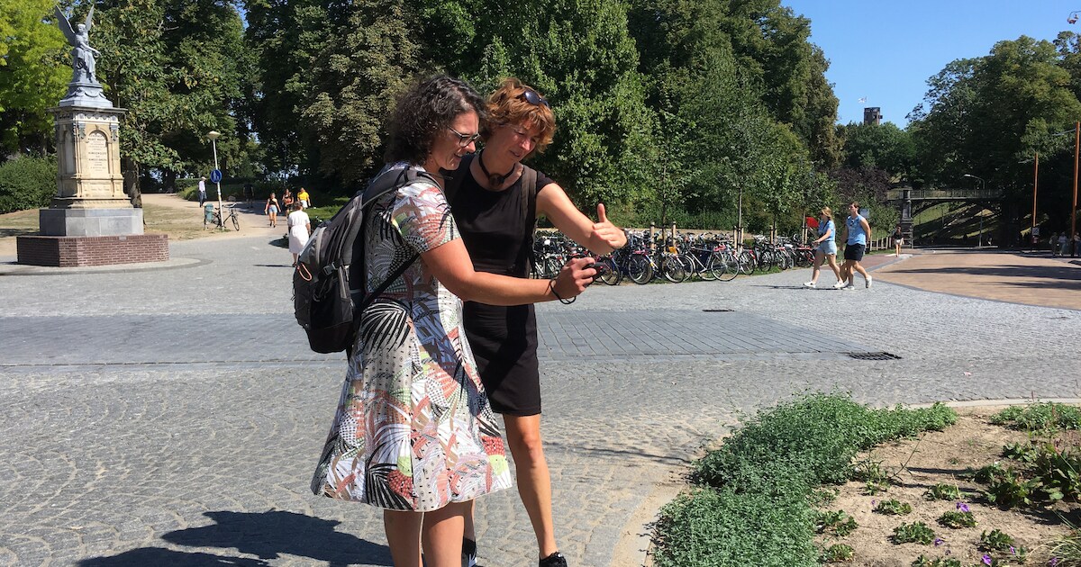 Op ‘hitte-excursie’ in de Nijmeegse binnenstad: 10 graden verschil ...