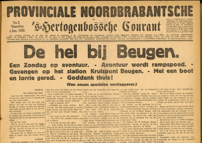 Journalist beleeft angstige uren bij Kruispunt Beugen | Land van Cuijk ...