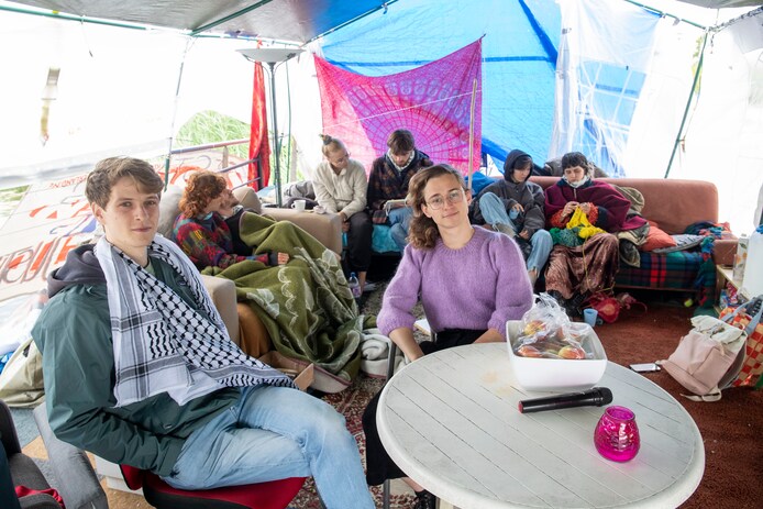 Zes maanden pro-Palestinaprotest op de WUR, en toen was het ...