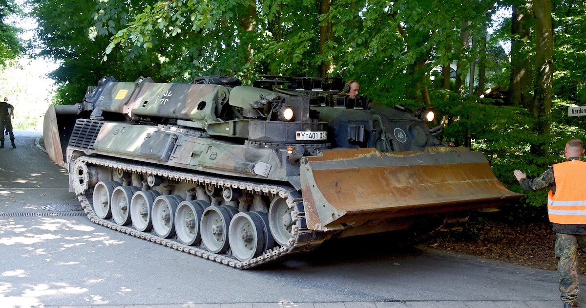 Bejaarde Duitser heeft tank uit WO2 in kelder staan | Buitenland | De ...