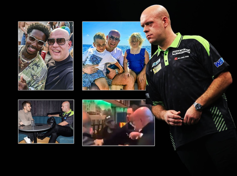 Michael van Gerwen voorkomt Japanse stunt en worstelt zich naar tweede ...