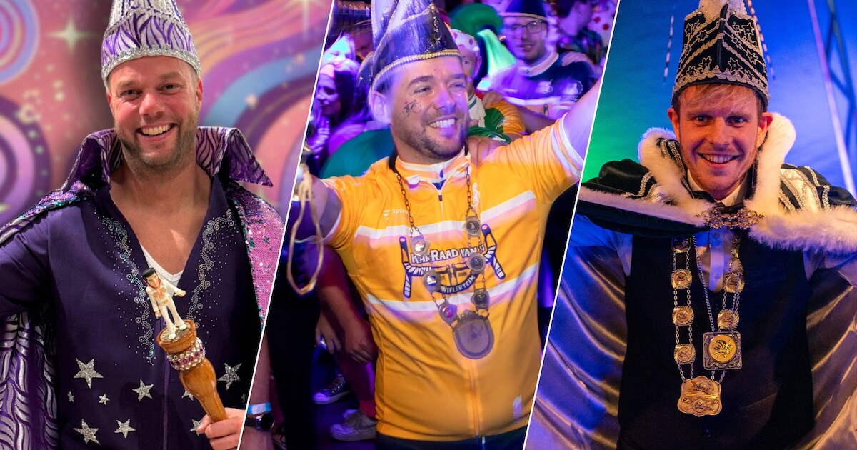 Dit zijn de nieuwe carnavalsprinsen van Faantelaand ...