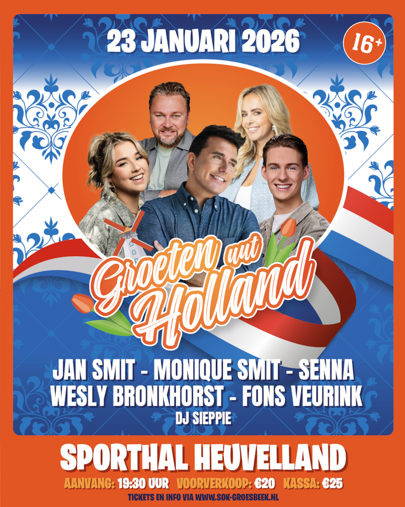 Groeten Uut Holland haalt Jan Smit naar Groesbeek | Regio | De ...