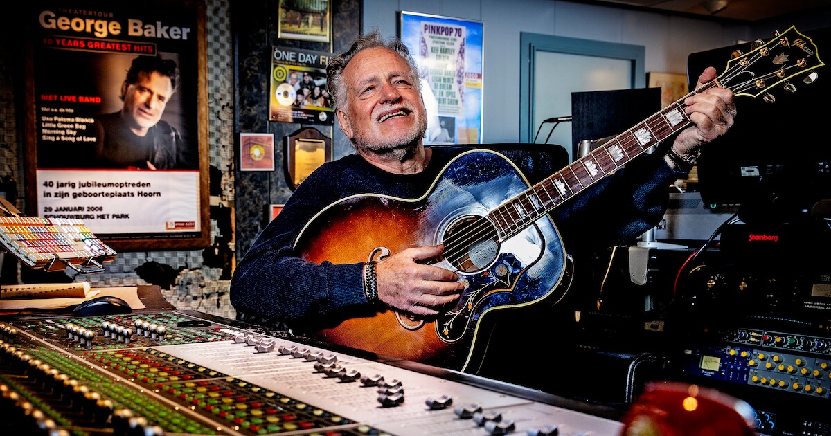 George Baker ‘woont’ in zijn studio: ‘Mijn vrouw vraagt weleens wat ik ...
