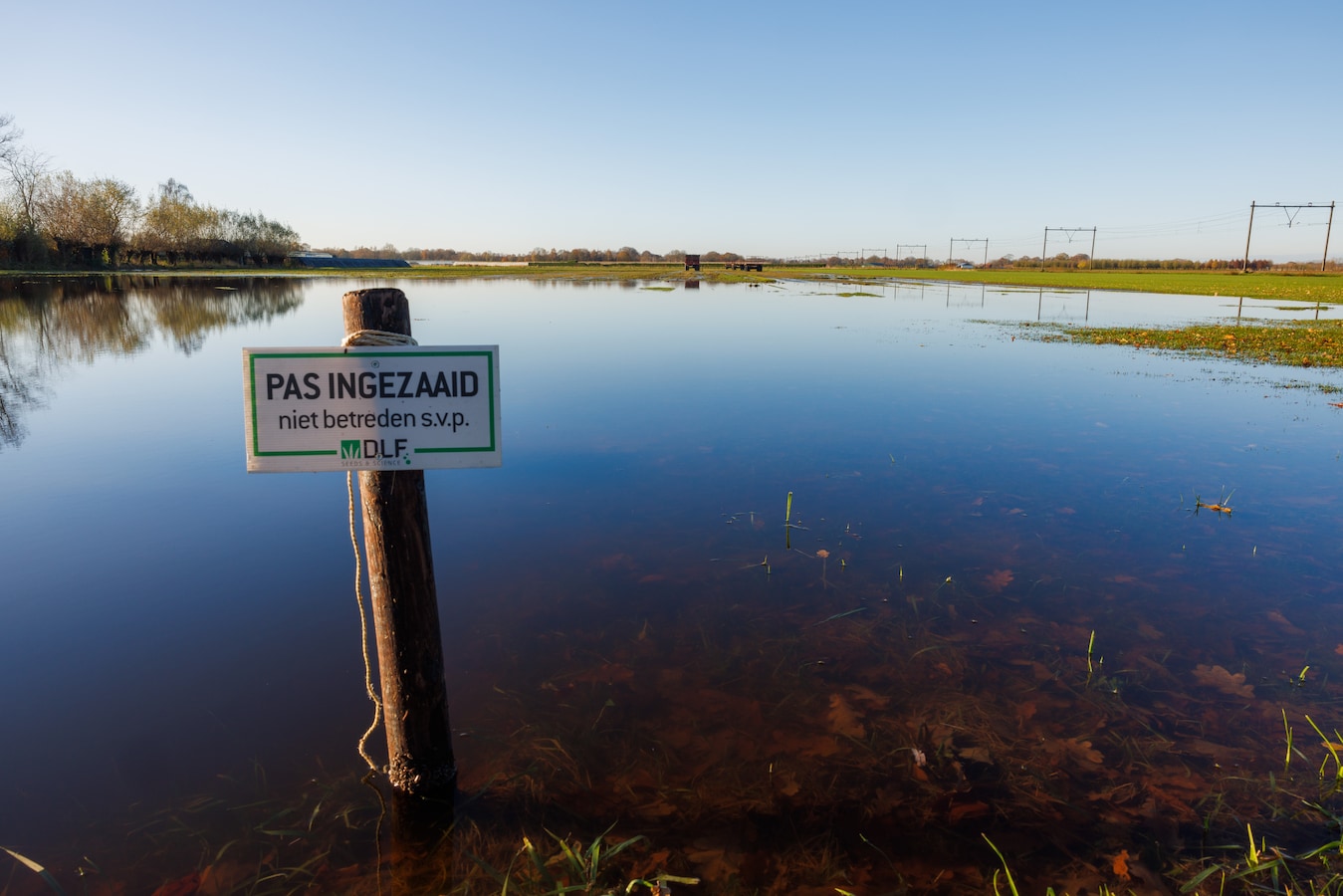 Boeren balen van blubber; ze rijden zich vast op hun veld en ook ...
