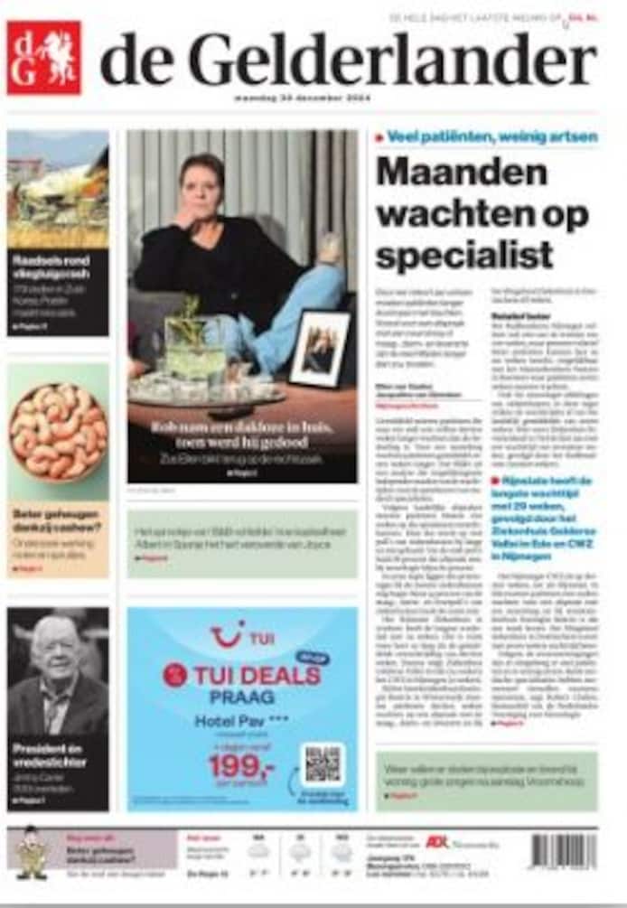 De Gelderlander verschijnt vandaag in drie edities | Home | gelderlander.nl