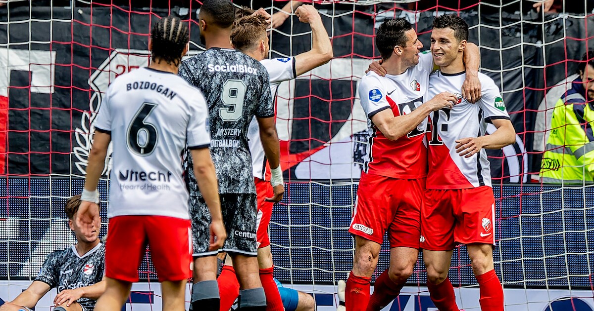 FC Utrecht-spits Tasos Douvikas moet topscorerstitel in de eredivisie ...