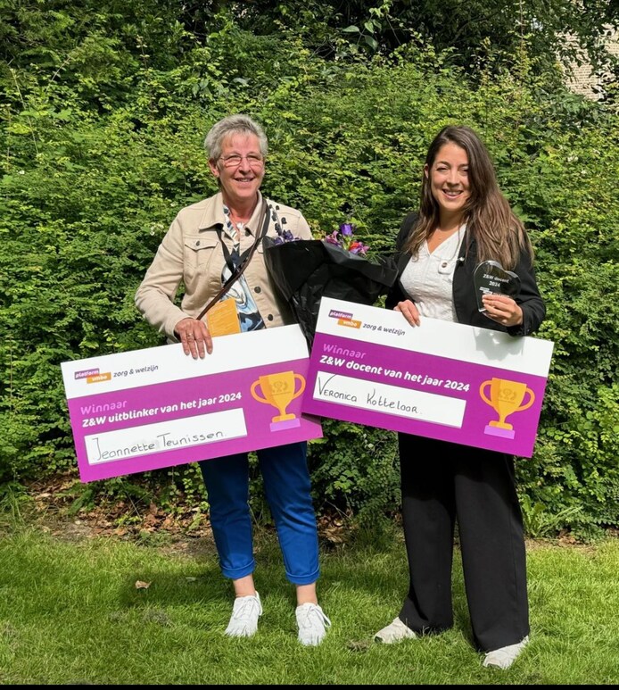 Schoolmoeder Jeannette van het Metzo College is uitblinker van het jaar ...