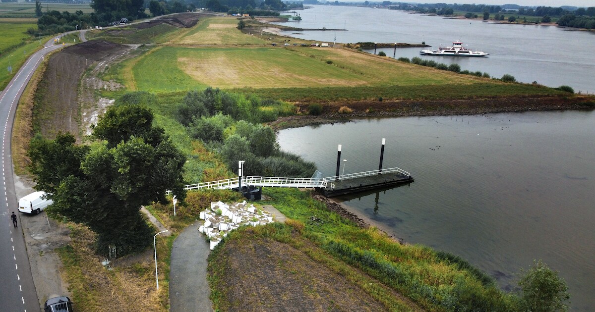 Zoek de verschillen: Van hoogwater in 2021 naar laagwater nu bij het ...