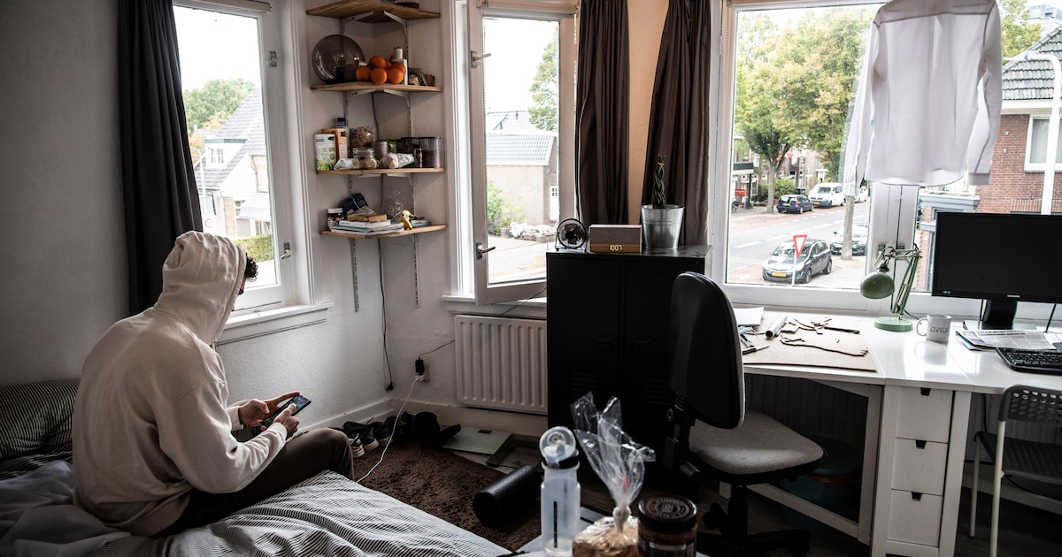 Studenten kiezen vaker voor zelfstandige studio dan een kamer, want dat ...