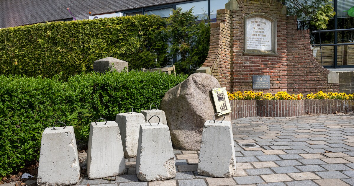 Ergernis over scheef en vervuild oorlogsmonument: ‘Respectloos naar de ...