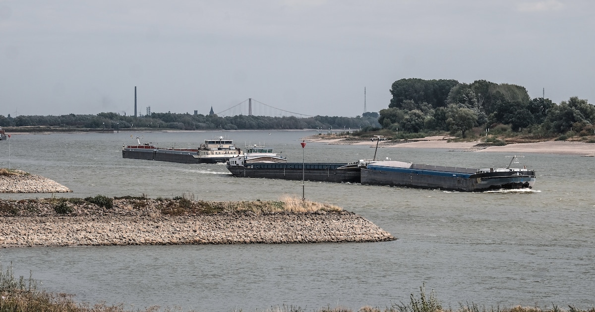 Opnieuw laagterecord Rijn bij Lobith | Zevenaar | De Gelderlander.nl