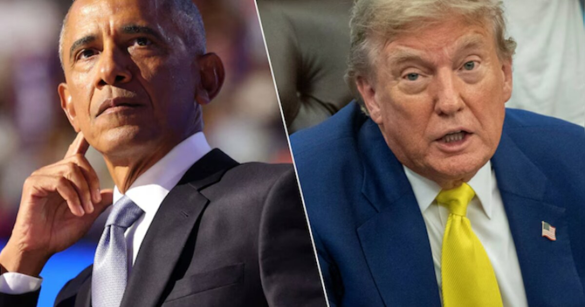 Obama haalt uit naar Trump na ‘bizarre beschuldigingen’: ‘Zwakke poging ...