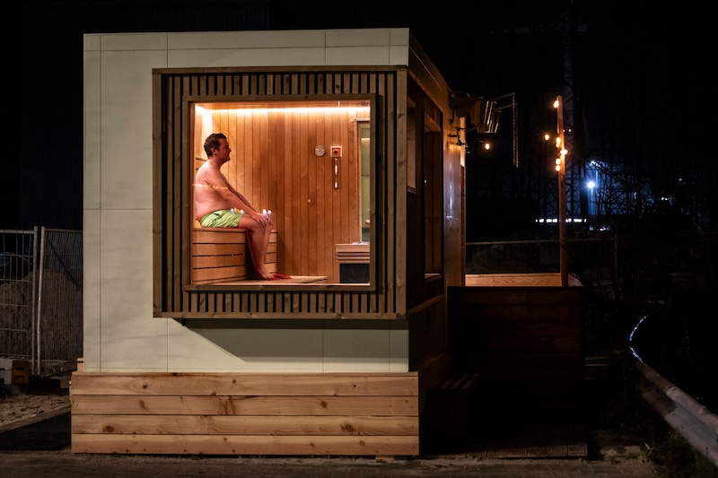 In je zwembroek zweten in een sauna aan de Waal, dat kan nu in Nijmegen ...