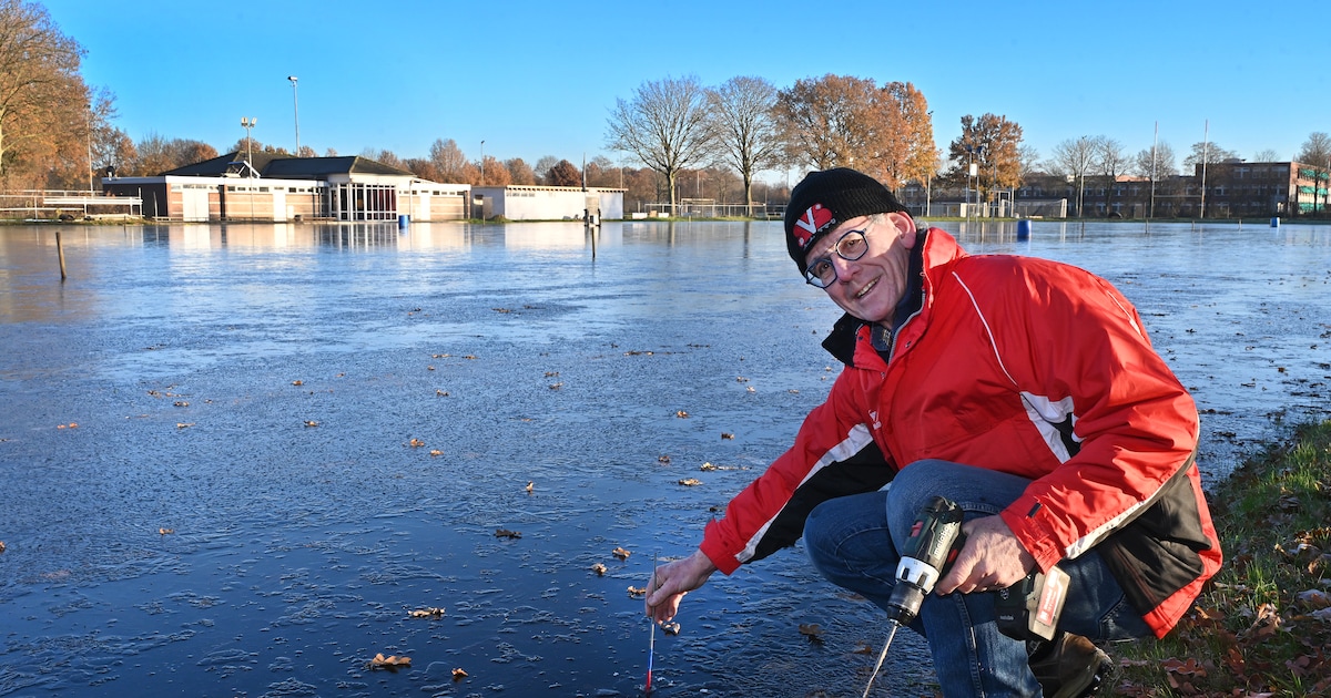Schaatskoorts in Stevensbeek, nog 3,5 centimeter te gaan | Regio | De ...
