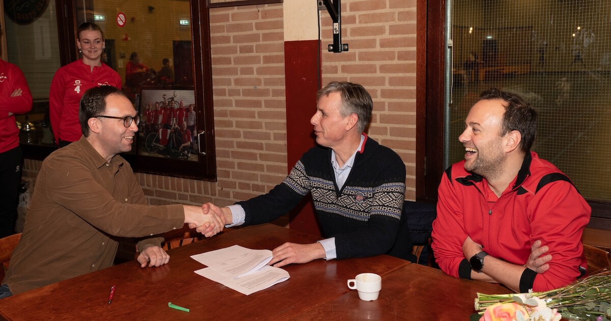 Erwin van Dinter valt voor de energie van korfbalclub Telstar: ‘Mooie ...