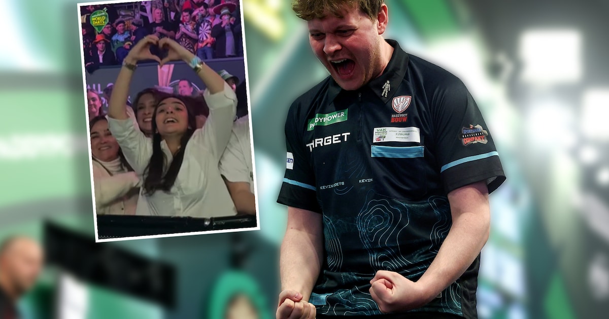 Haar vader speelde tegen Van Barneveld en Van Gerwen: nu geeft ...