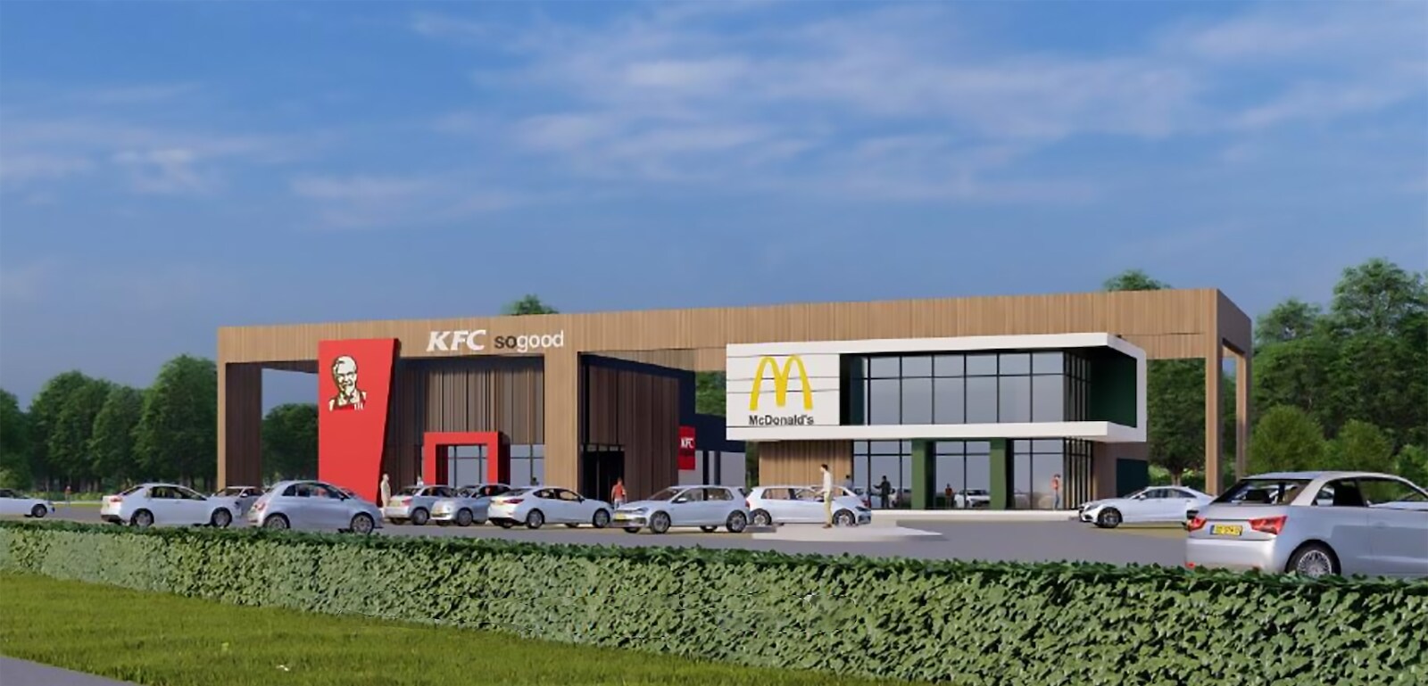 De McDonald’s en KFC zijn er nog lang niet maar de ratten al wel ...