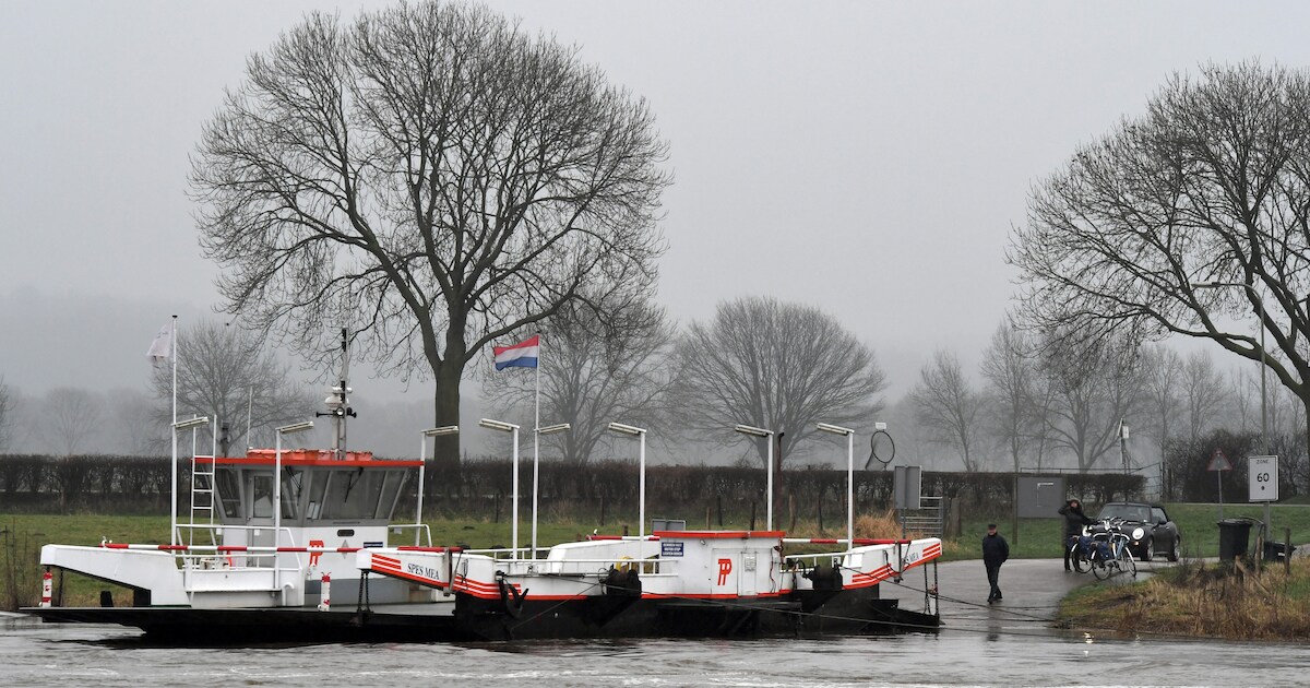 Veer tussen Cuijk en Middelaar blijft aan de kant door hoge water: ‘We ...