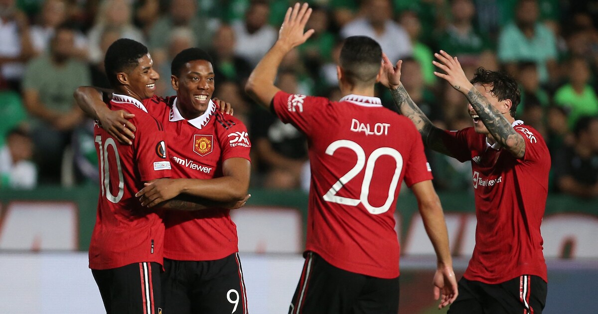 Manchester United komt flater Tyrell Malacia te boven dankzij gouden ...