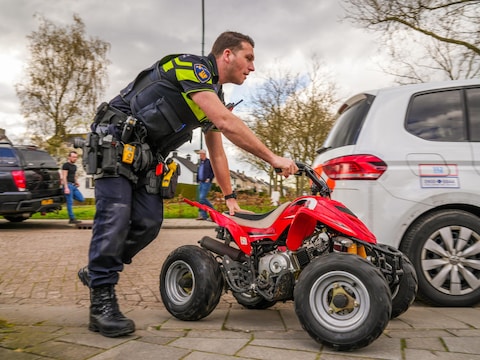 Man (36) verstopt quad met vals kenteken in fietsenstalling in Etten ...