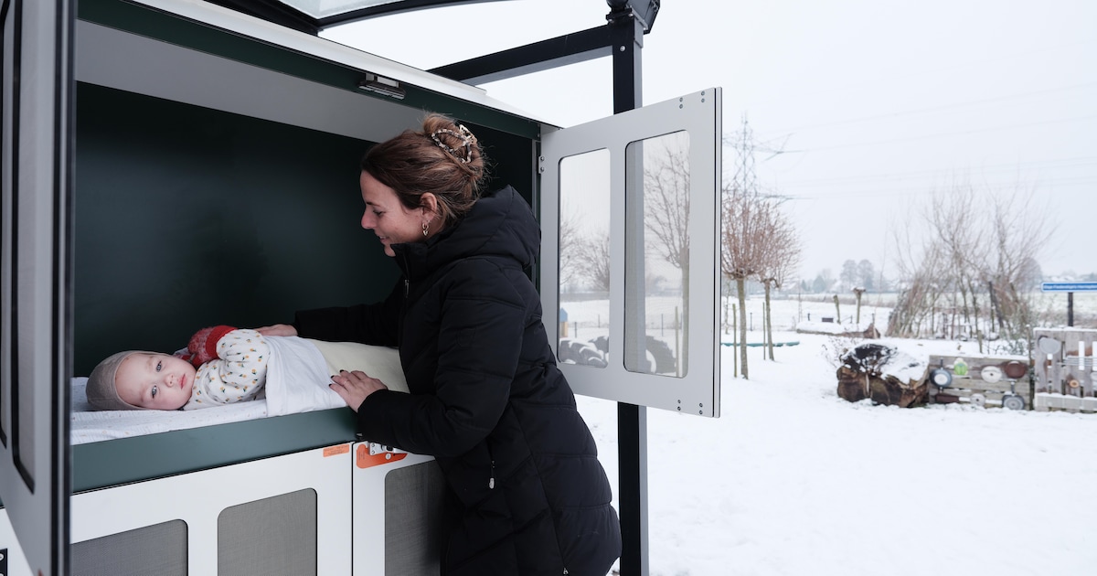 Bij deze kinderopvang slapen kinderen op een wel héél bijzondere plek ...