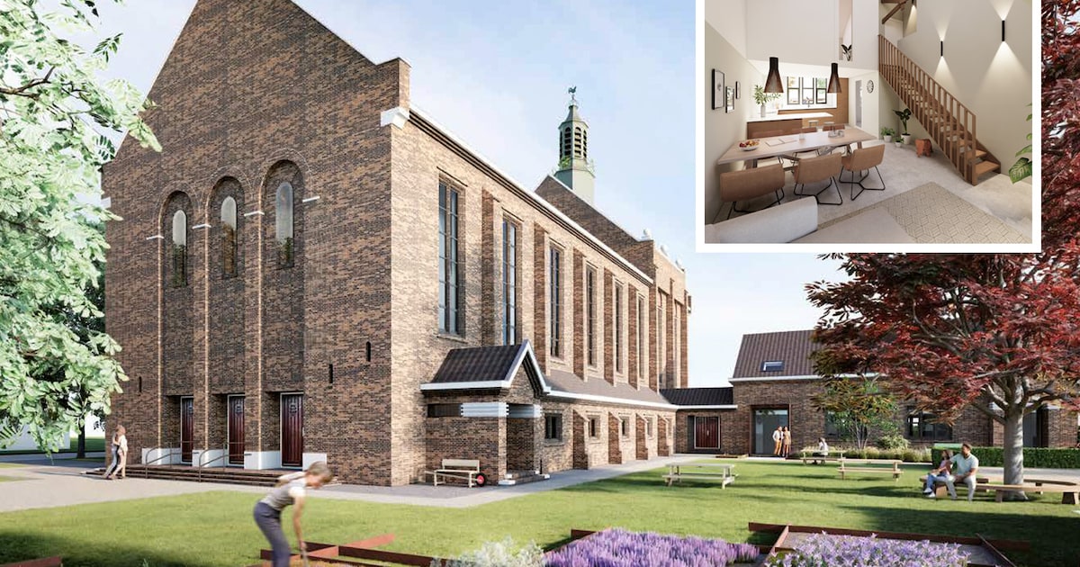 Hemels wonen? Deze monumentale kerk wordt omgebouwd tot complex met ...