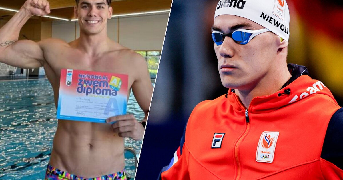 Olympisch topzwemmer haalt zijn A-diploma: ‘Ik moest er serieus voor ...