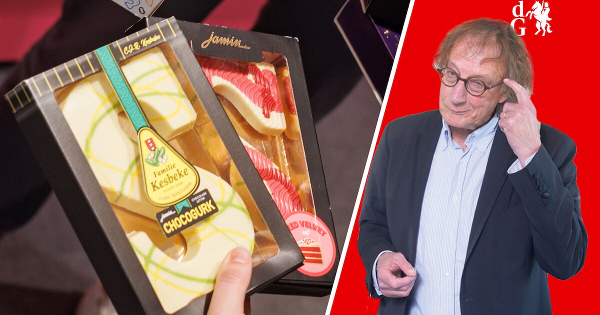 Ik voel met name verzet tegen de Chocogurk, letter met stukjes augurk ...