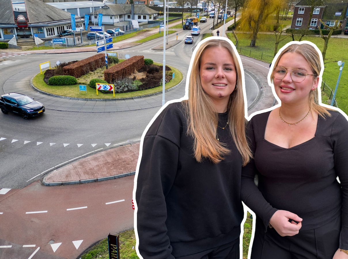 ‘Echt, écht eng’: meiden crashen op beruchte rotonde – en vlak na hen ...