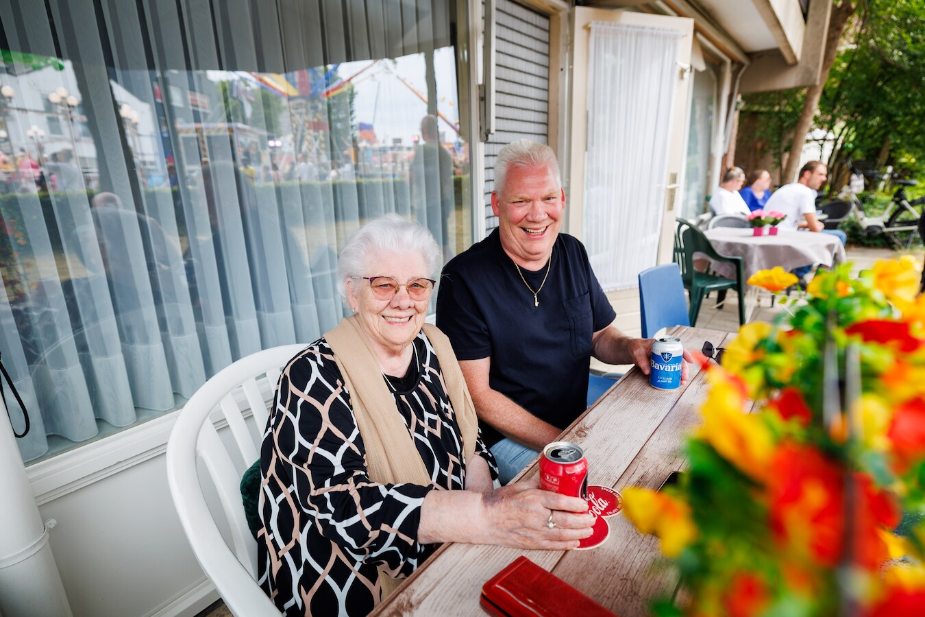 Na dertig jaar ontbreekt het terras van Dina langs de Tilburgse kermis ...