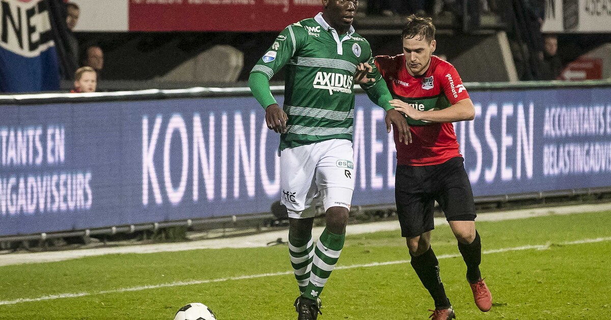 Heinloth viert eerste goal als prof | NEC | De Gelderlander.nl