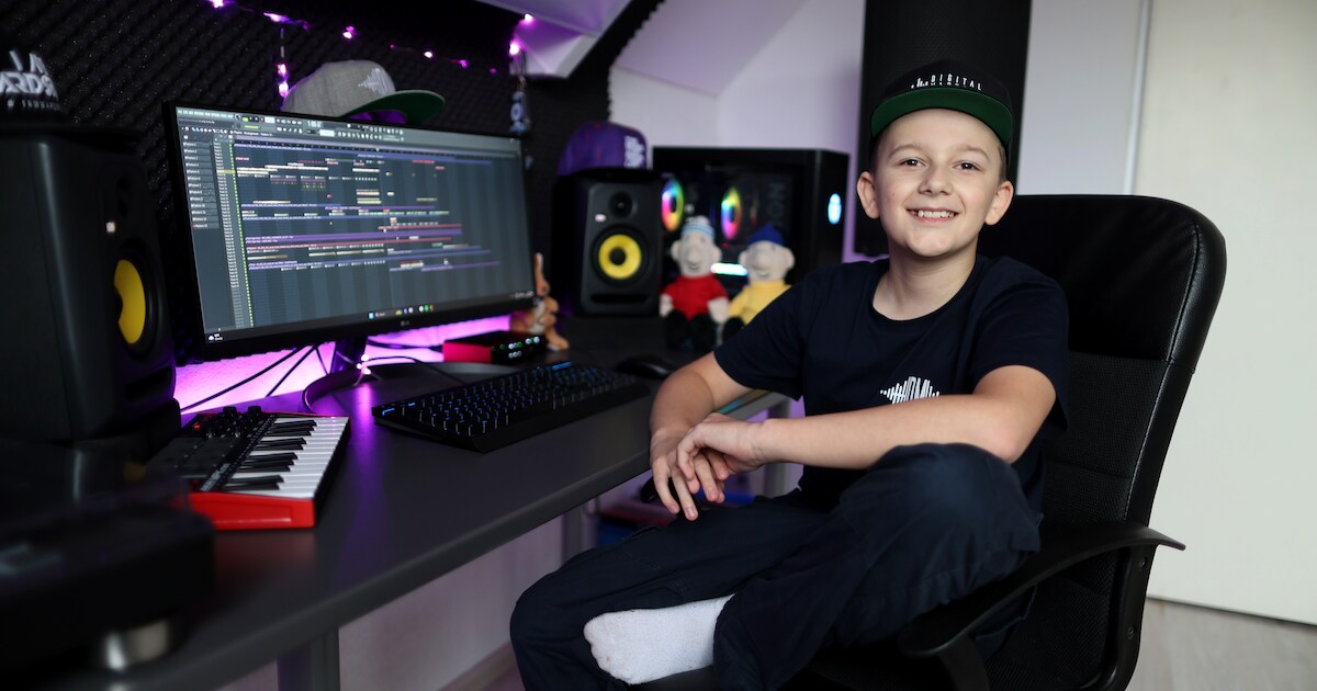 Hij is pas 12, maar Jayson draait nu al op grootste dancefestival ter ...