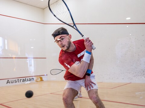 Winst Challenger toernooi smaakt naar meer bij squasher Rowan Damming ...