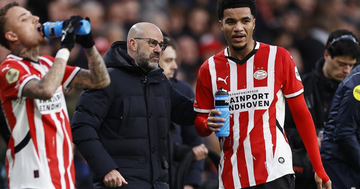 Peter Bosz ziet PSV ‘op instelling’ winnen van Feyenoord en vertelt ...