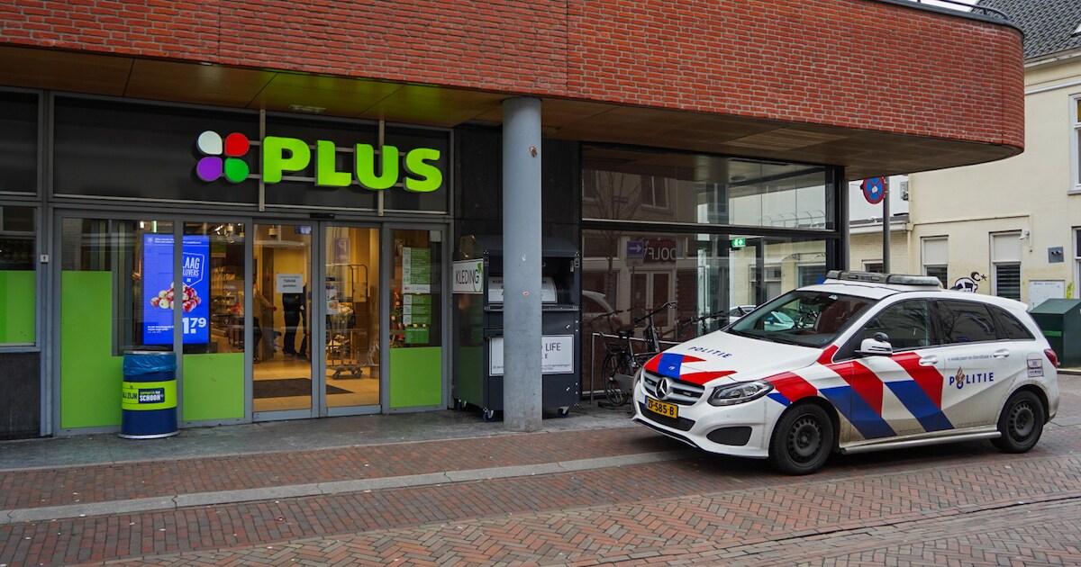 Overval met mes op supermarkt Plus, winkel tijdelijk gesloten na greep ...