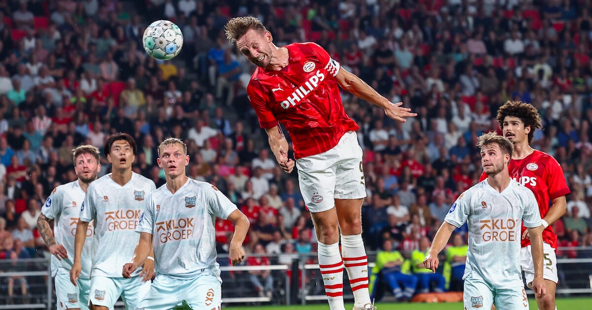 Zo gaat NEC PSV en Luuk de Jong afstoppen: ‘Heerlijk om hem in je elftal te hebben ...