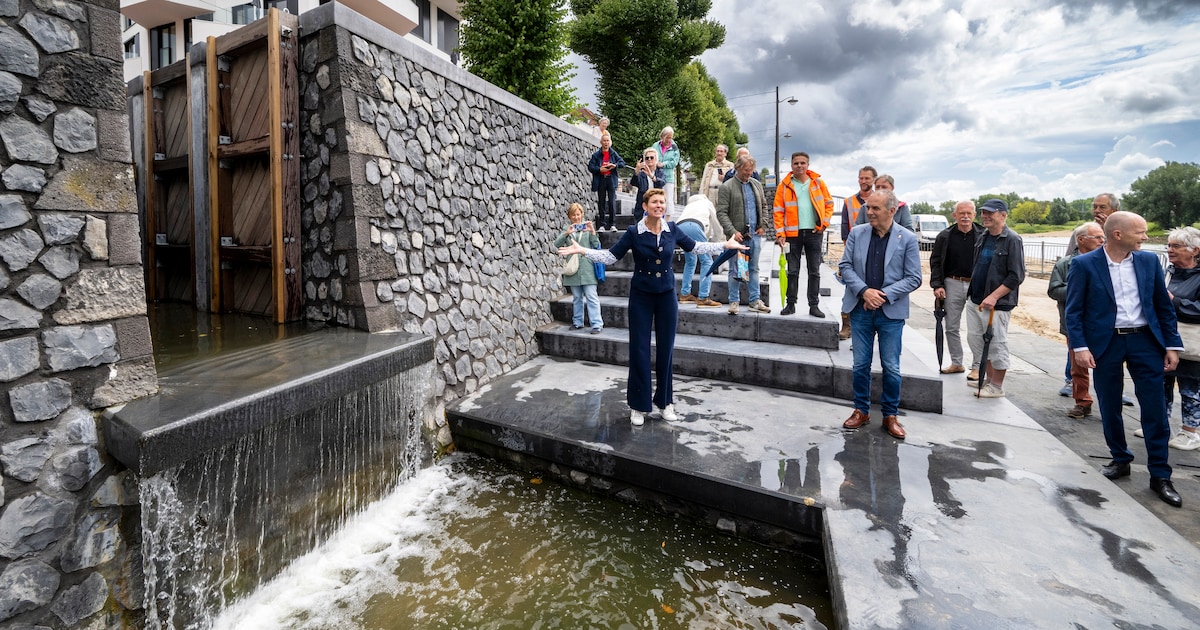 De haven kwam er nooit, maar nu heeft Arnhem wel een sluis; (halve ...