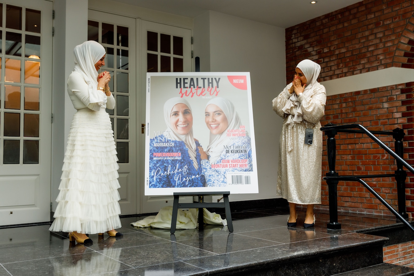 Healthy Sisters missen kleur in tijdschriften, dus schudden ze ...